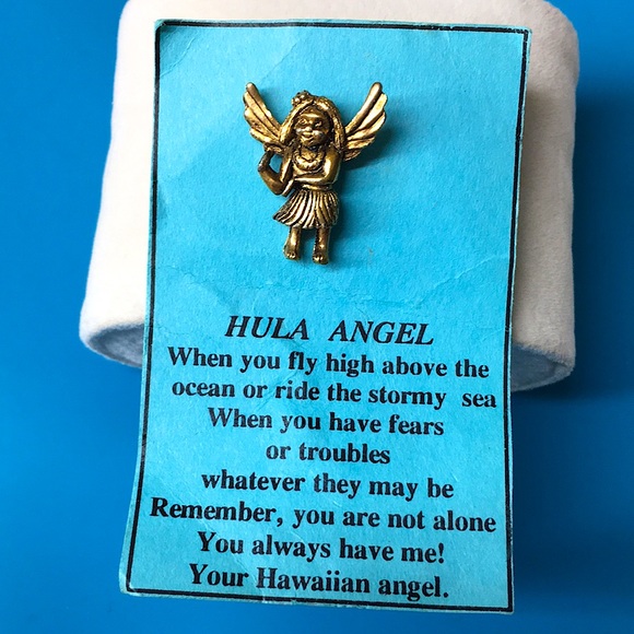 Vintage | Jewelry | Rarehula Angel Lapel Pin | Poshmark